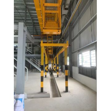 Quality Horizontal Anodizing Line System Treatment Manual Racking Method for sale