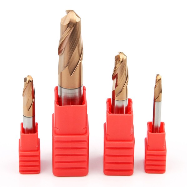 Quality R1.5 R4.5 Solid Carbide Ball End Mill Milling Cutter Lollipop Round End Mill for sale
