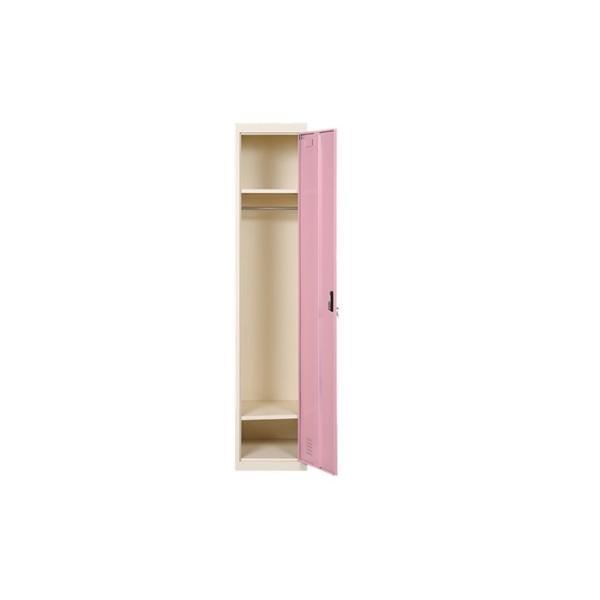 Quality Muchn 1 Door Cold Rolled Steel Wardrobe Locker for sale