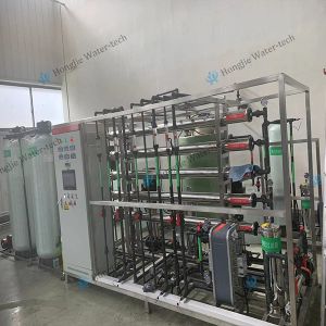 Quality UPVC Industrial Water Filter System 150m3h Ultra Pure Water Treatment Equipment for sale