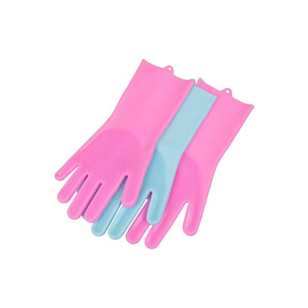 Quality Cleaning Magic Kitchen Household Silicone Dish Washing Gloves for sale