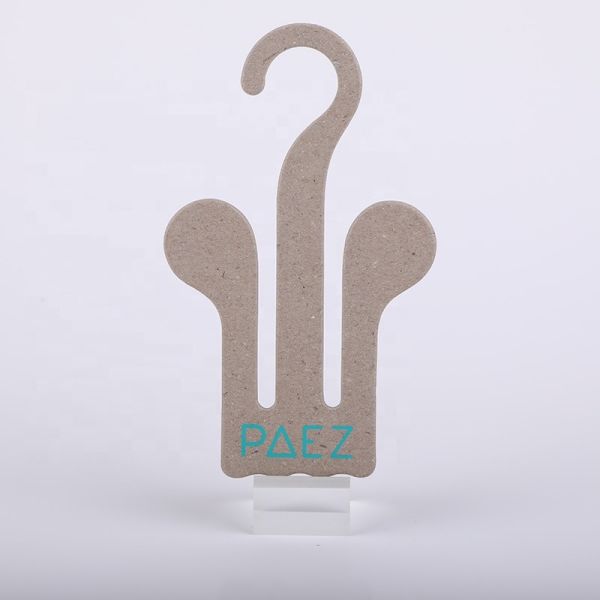 Quality Recycled Paper Slipper Hanger Custom Size For Sustainable Packaging for sale