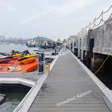 Quality Modular Floating Dock HDPE Modular Pontoon Boat For Sale Marine Floating Dock for sale