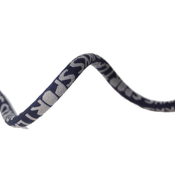 Quality 100% Nylon Custom Logo Round Jacquard Cord for sale