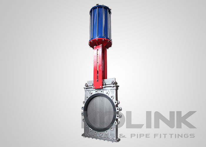 Quality Through Conduit Slurry Knife Gate Valve 2-24 Inch DN50-600 for sale