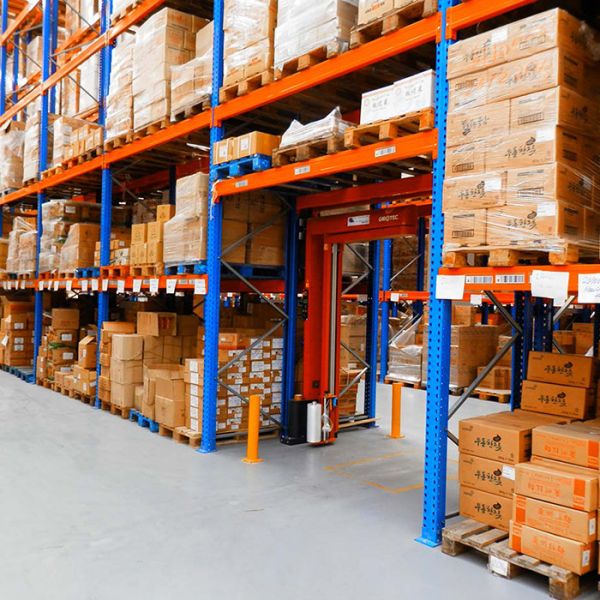 Quality Warehouse Storage Double Deep Pallet Racking with Loading Capacity 500-5000kg for sale