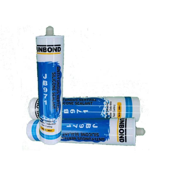 Quality Quick Drying 300ml Grey Anti Mildew Sealant 12 Months Neutral Cure Sealant for sale