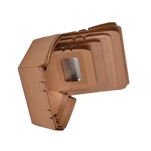 Quality Customized Eco-friendly Fast Food Grade Kraft Paper Takeaway Container for sale