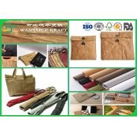 Quality Different Color Washable Kraft Liner Paper Roll For Making Bag / Wallet for sale
