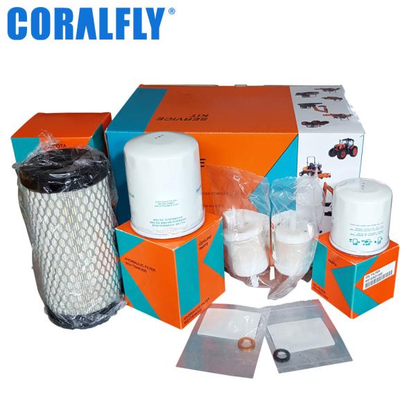 Quality CORALFLY Kubota Oil Filter Hhta0-59900 Hhtao-37710 33960-82631 Hh330-82630 for sale