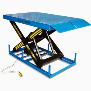 Quality Loading Dock Lift Table Platform Leveler For Forklift Truck 5000kg Capacity for sale
