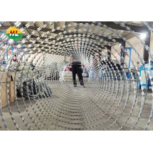 china Razor Garden Wire Garden Security Fencing, Clipped Concertina Razor Wire