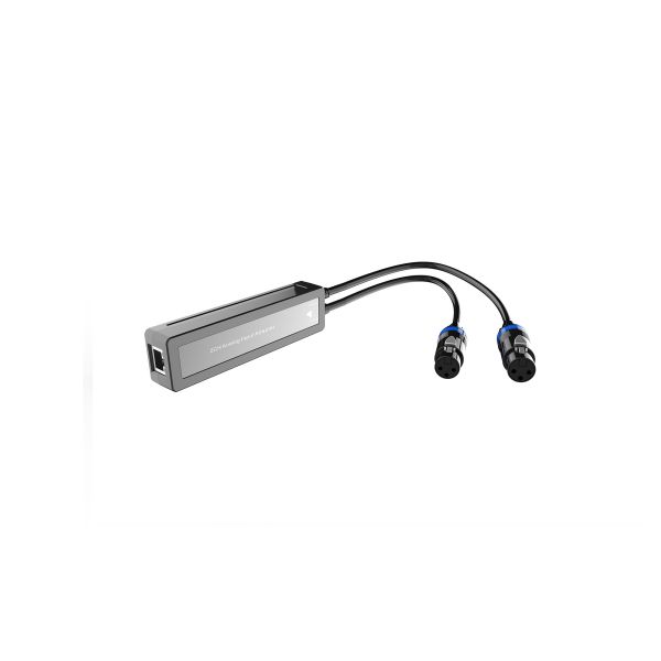 Quality Black XLR Dante Audio Interface , Dante IO Interface Analog Input Dante Output for sale