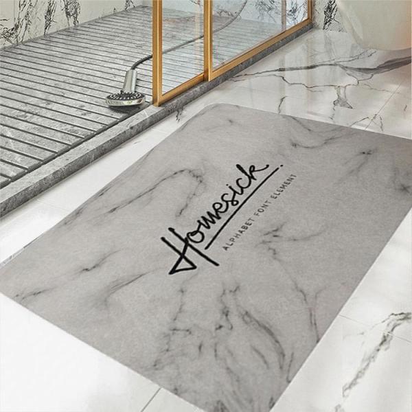 Quality Quick Drying Bathroom Washroom Absorbent Bath Mats Non Slip for sale