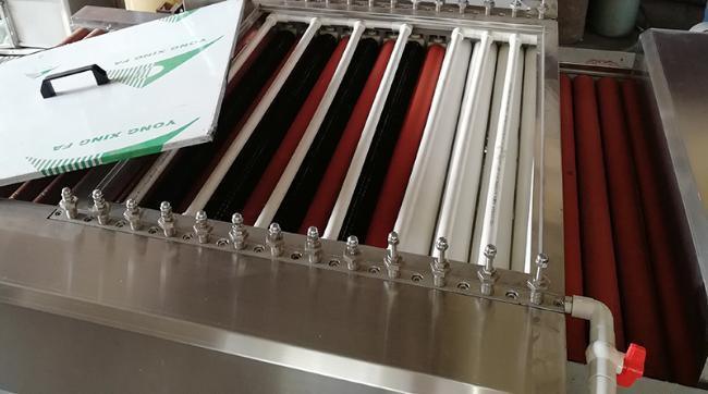 Glass Washing Machine Used in Tempering Floating Glass Processing Machine Line
