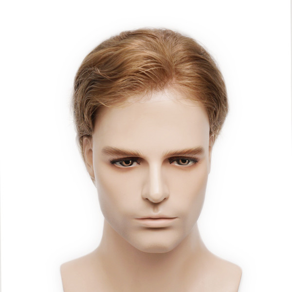 Quality French Lace Toupee Hair System Men Hair Wig For Male Pattern Baldness for sale