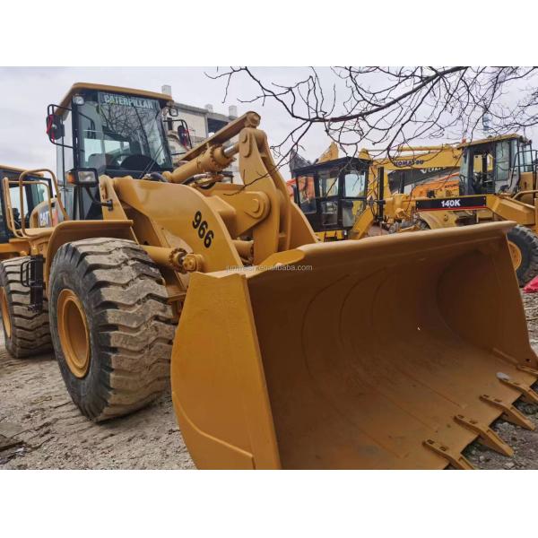 Quality Bucket Wheel Loader Used Caterpillar 966H with Fully Hydraulic System and Strong for sale