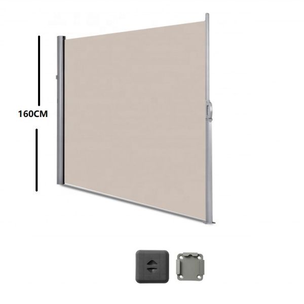 Quality 300 x 160 cm Aluminum Frame Side Awning for Outdoor Privacy and Sun Shade Protection for sale