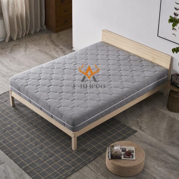 Quality 8 Inch Hybrid Medium Firm Feel Airfiber Mattress White Twin Mattress for sale