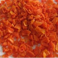 Quality Max 7% Moisture Dried Carrot Cubes Dehydrated Vegetable Flakes ISO / HACCP for sale
