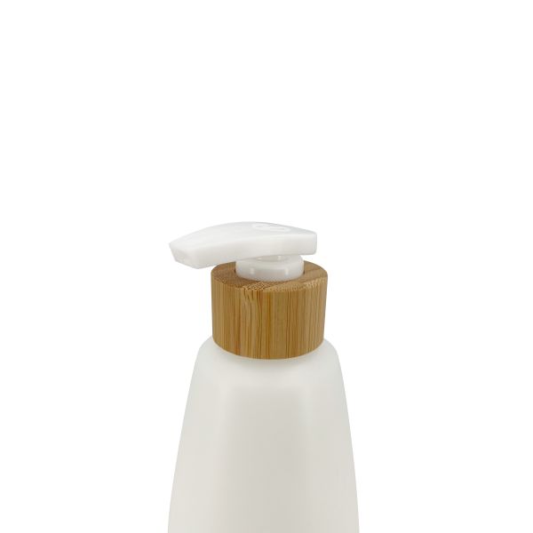Quality Customizable Plastic Lotion Bottle Conical Matte White Bottle 250ml for sale