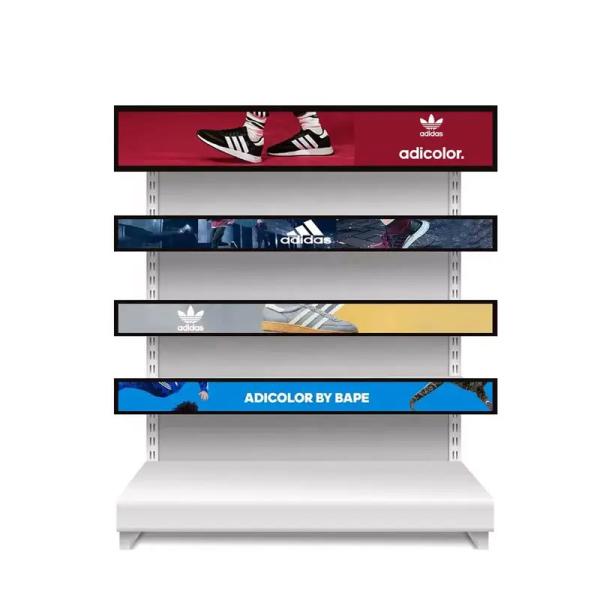 Quality LCD Ultra Wide Stretched Displays 16.2 Inch For Subway Bus Station for sale