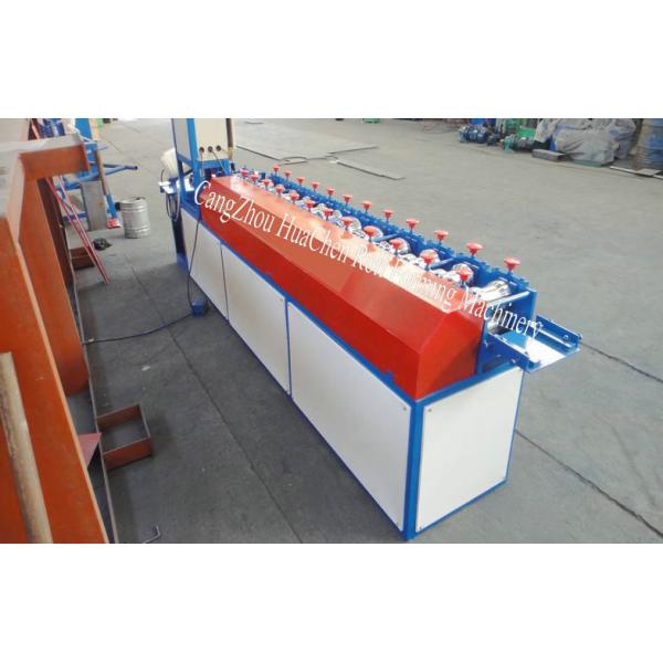 Quality 3m Length Portable Shutter Door Roll Forming Machine With Fly Saw Cutting System for sale