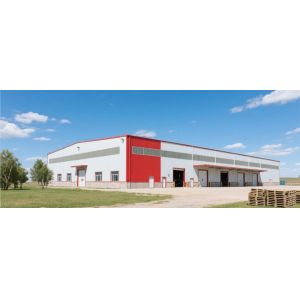 Quality Eco-Friendly Spacious Prefab Warehouse Building Weather-Resistant for sale