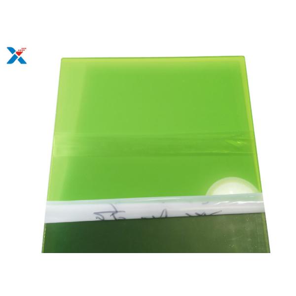 Quality Fluorescent Green 3mm Coloured Acrylic Sheet Large Roofing Cast Board for sale