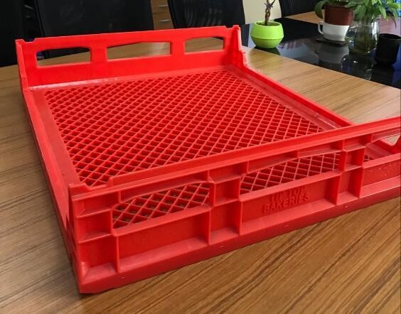 Quality 690*605*150mm Food Grade Plastic Bakery Crate for Large Capacity Food Container for sale