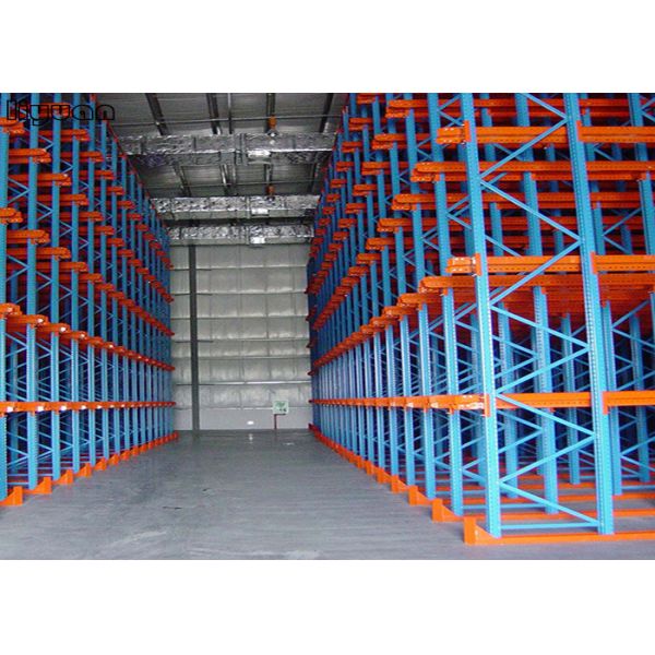 Quality Industrial Drive In Racking System , Drive In Drive Through Racking Durable for sale
