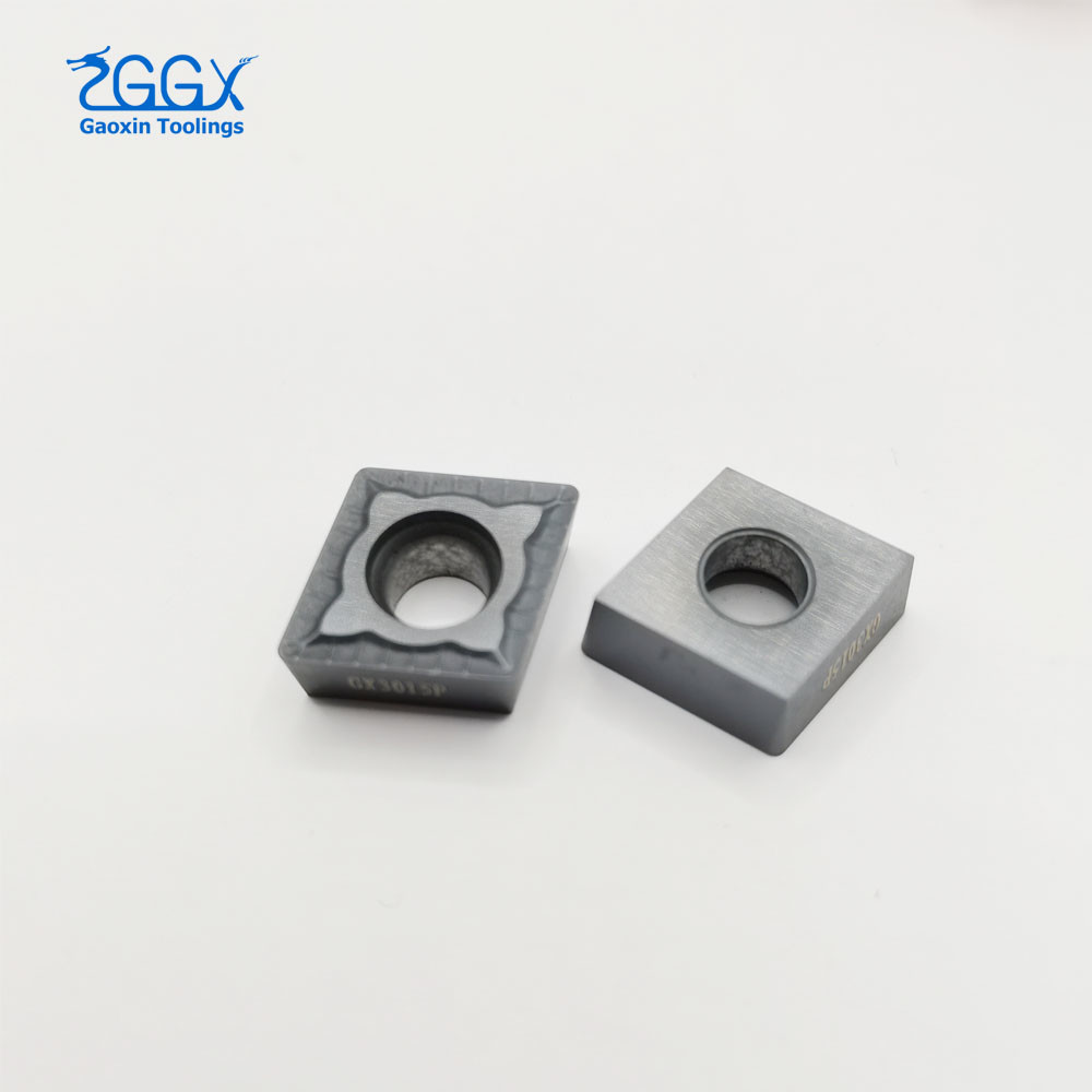 Quality Dark Grey Tungsten Carbide CNC Turning Insert CCMT120404 Cutting Tool Insert for sale