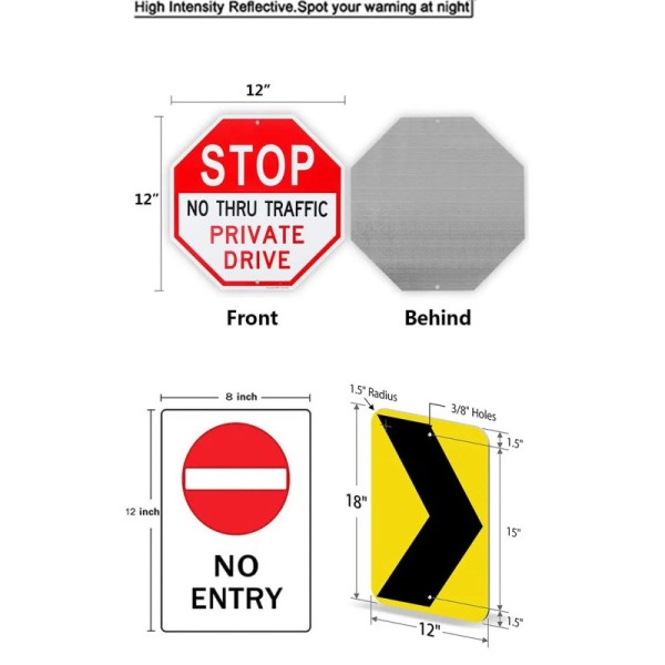 Quality Reflective Speed Limit Signs for sale