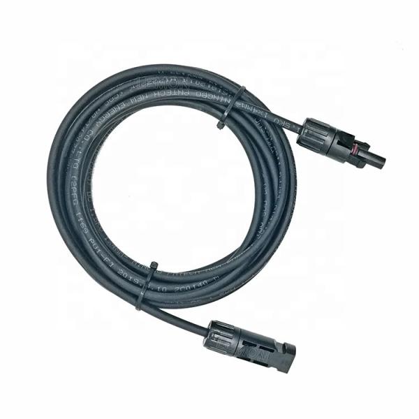 Quality DC 1000V 4mm 20 Feet PV1F Solar Cable IEC60502 Standard for sale