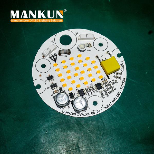 Quality 2700K CRI90 Dimmable LED Module Flicker AC127V Desk Light 12W Triac DOB Module for sale