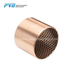 Quality Wrapped Bronze Bearing Wrapped Bronze Bushings With Graphite Lubrication Pocket for sale