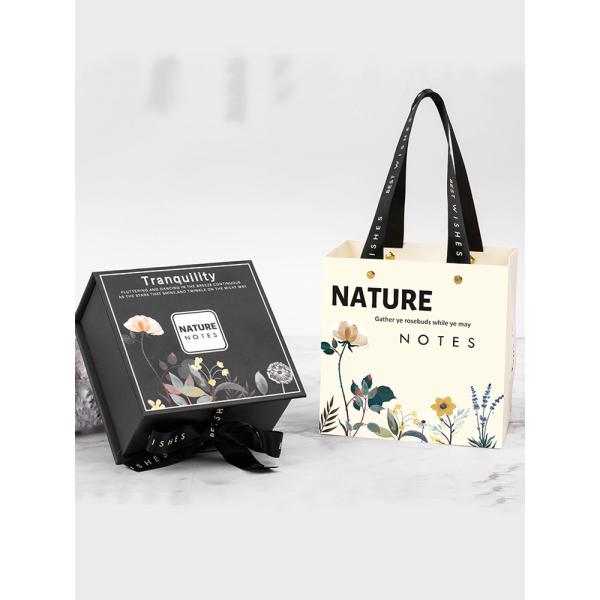 Quality White Art Paper Book Cardboard Boxes With Ribbon Design for sale
