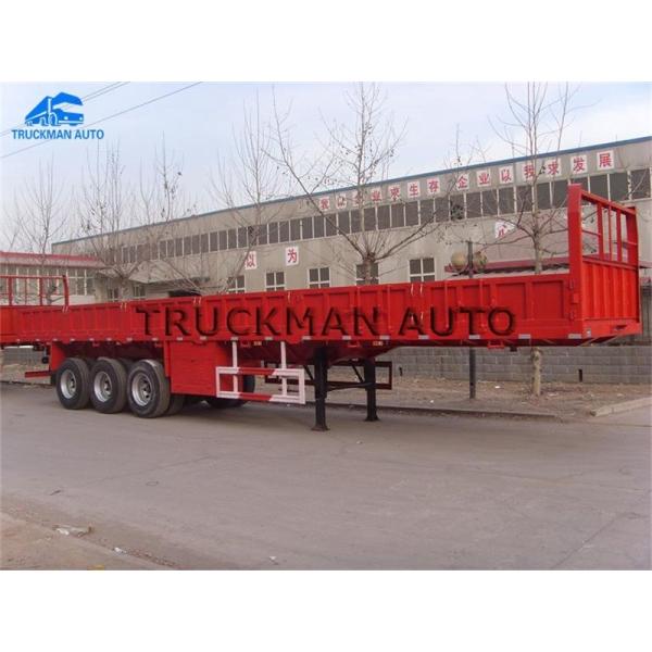 Quality 40ft Container Type Side Wall Semi Trailer With Jost Brand Tractor Pin for sale
