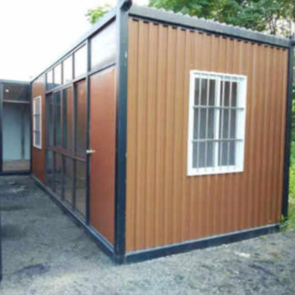 Quality Single Room Branding Floor Standing Light Box Container House For Exhibition for sale