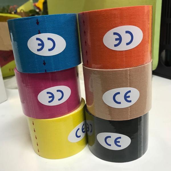 Quality Breathable Kinesiology Pain Relief Muscle Tape Bandage 5cmx5m For Enhanced And Recovery for sale