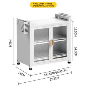 Quality Tenglei 2-Tier Kitchen Storage Rack with 99.8% Quality Rate for sale