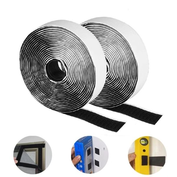 Quality Eco Friendly Heat Resistant 2mm Thickness Double Sided Sticky Velcro Tape for for sale