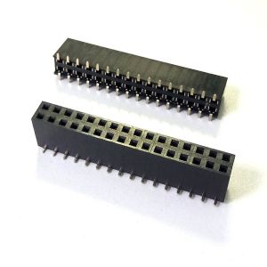 Quality UL94V-0 Dual Row 2mm Pitch Female Header Connector 4-40 Pin for sale