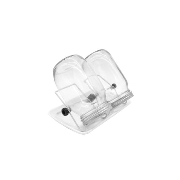 Quality Mason 70mm Stainless Steel Sprouting Jar Lids Pilfer Proof for sale
