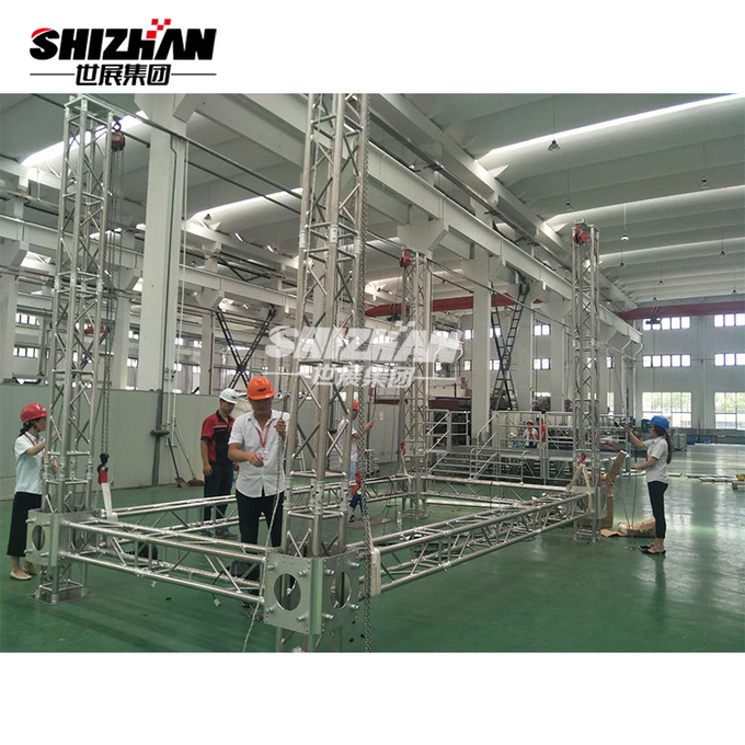 Truss System Bolt Screw Aluminum Lighting Truss For Events Display 1
