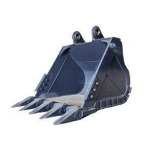 Quality Strong Reinforcement Board Excavator Rock Bucket 0.2-6.8CBM Capacity for sale