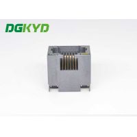 Quality All Plastic Head Socket With Lamp Cells 8p8c Low Profile RJ45 for sale