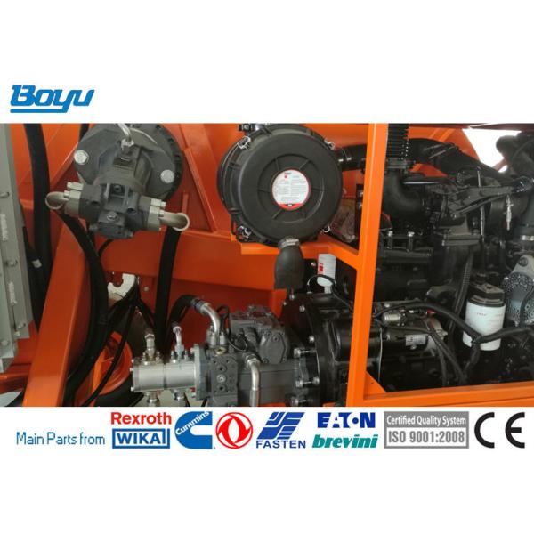 Quality Bull - Wheel Hydraulic Puller Tensioner Diameter 1500mm Cable Stringing for sale
