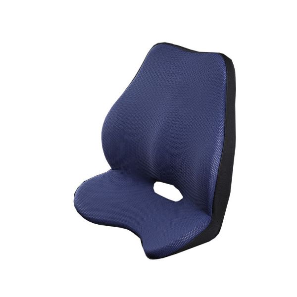 Quality Soft Square Memory Foam Travel Pillow Car Lumbar Waist Support Back Cushion 100% for sale