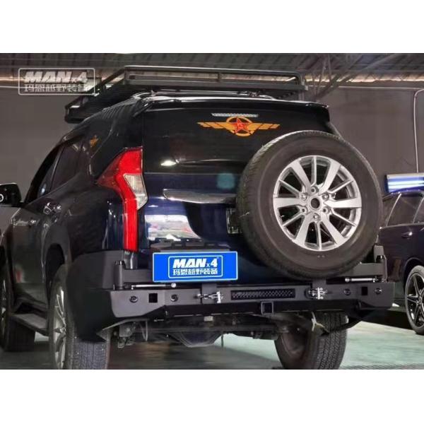 Quality Steel Rear 2015-2020 Pajero Sport Bull Bar Nudge Bar No Loop for sale